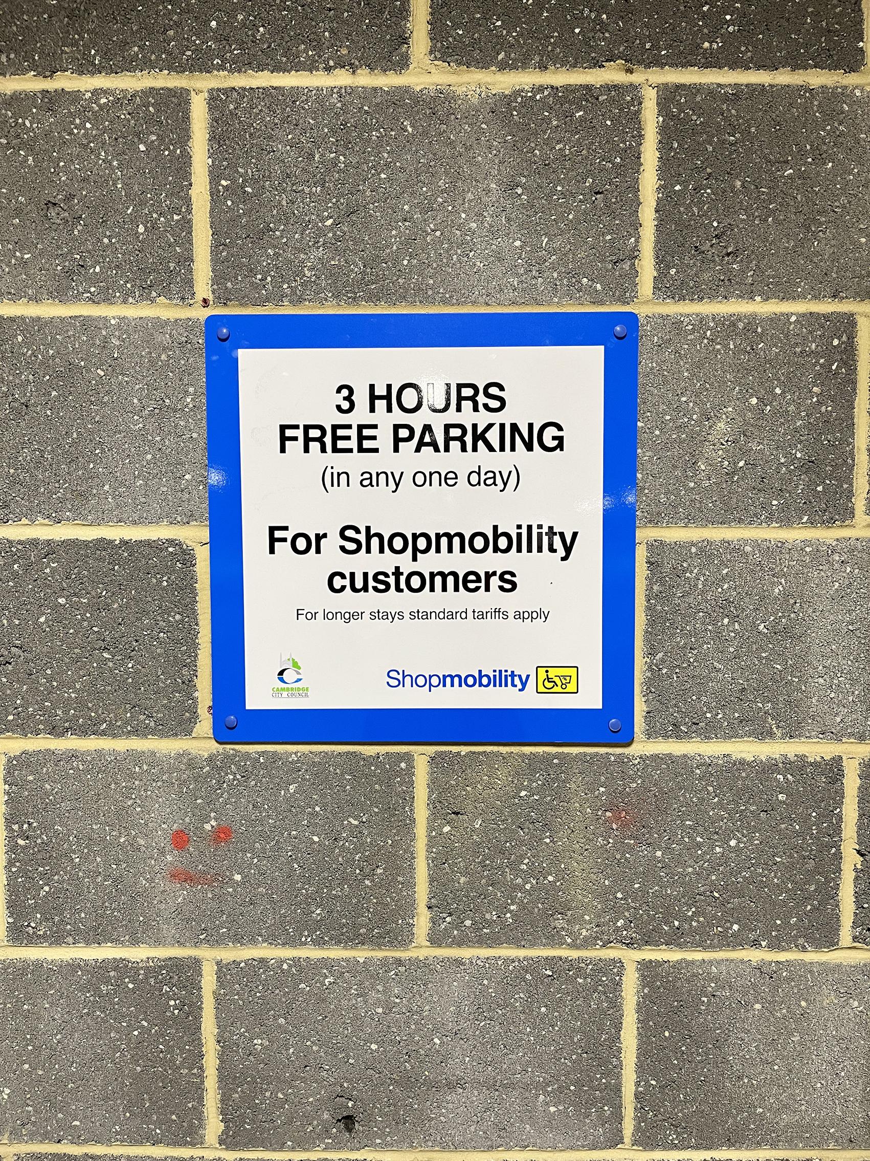 Cambridge, Grand Arcade | Scheme of the Month | ShopMobility UK