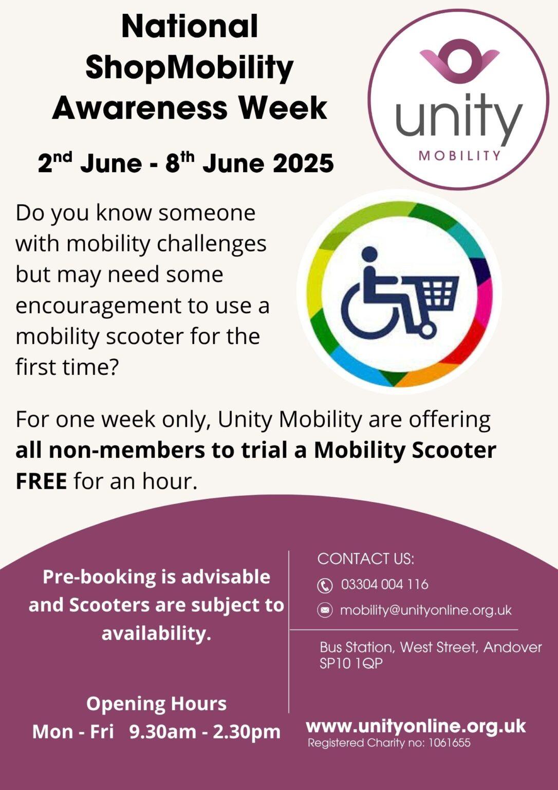 Unity - ShopMobility UK