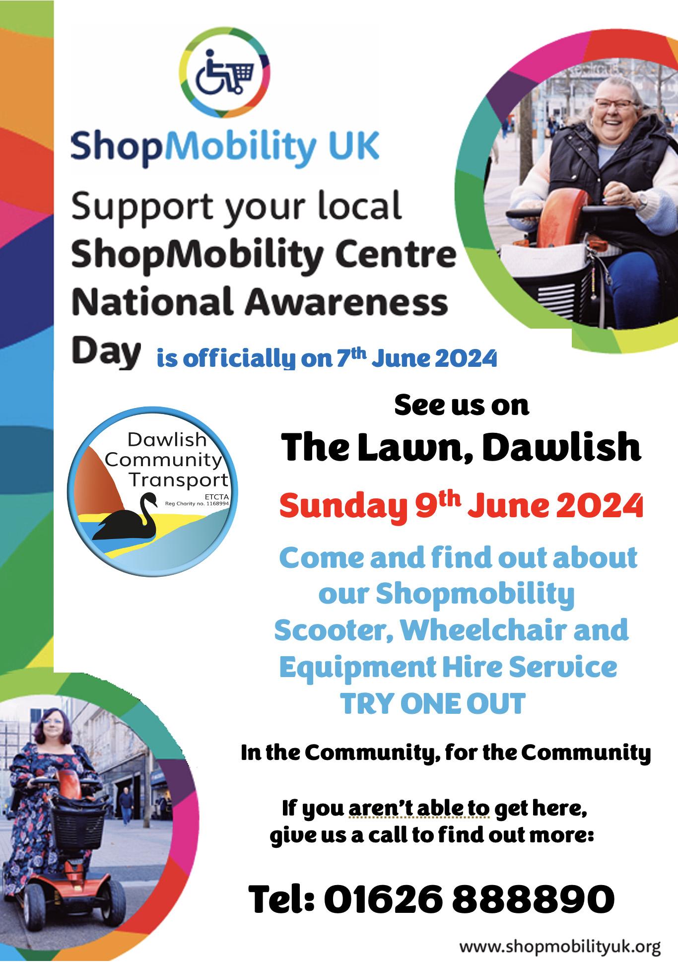 East Teignbridge/Dawlish Community Transport Association - ShopMobility UK
