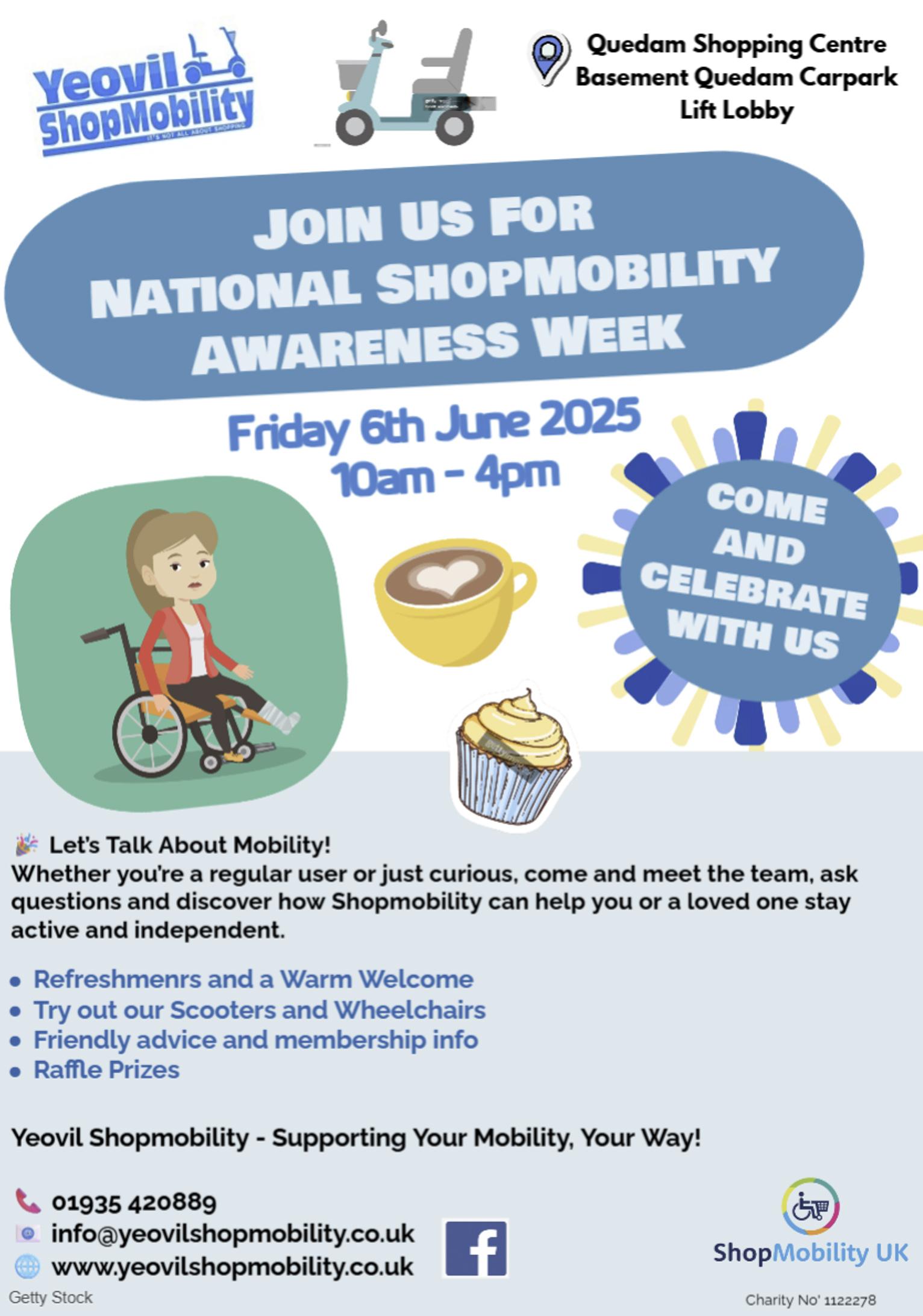 Yeovil Shopmobility - ShopMobility UK
